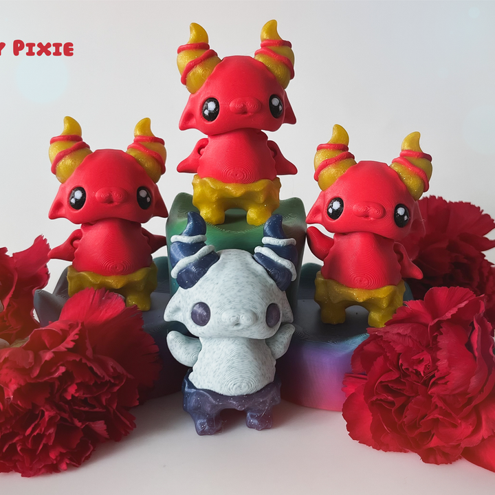 3D Printable Beastly Pixie by Layersingreen